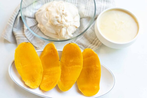 Easy Mango Ice Cream (with Condensed Milk) - The Gluten Free Kids
