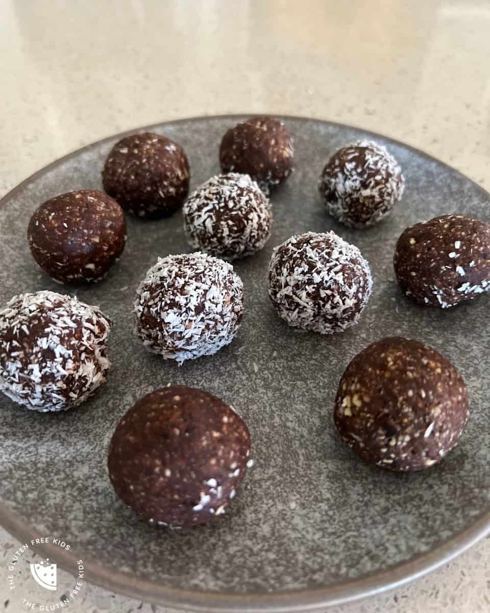 Chocolate Peppermint Balls - The Gluten-Free Kids