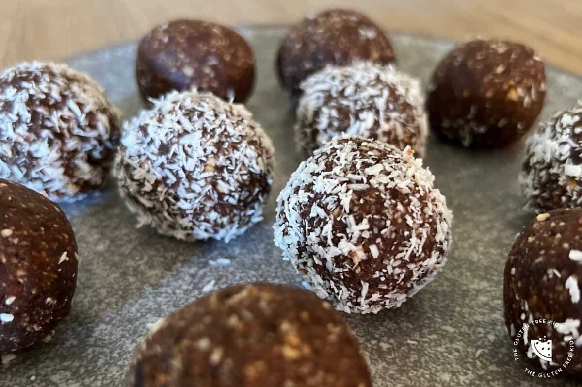 Chocolate Peppermint Balls - The Gluten Free Kids