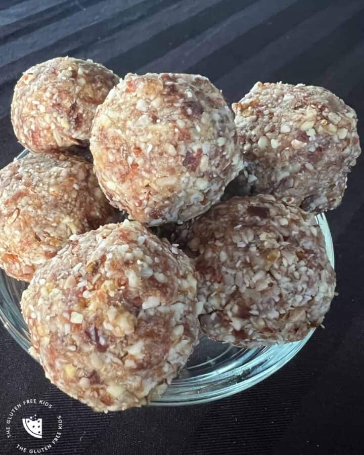 Easy No-Bake Date Energy Balls (Oat-Free + Gluten-Free)