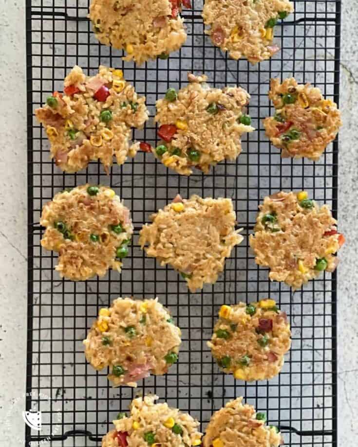 Fried Rice Patties - GF & Perfect For Lunch Boxes