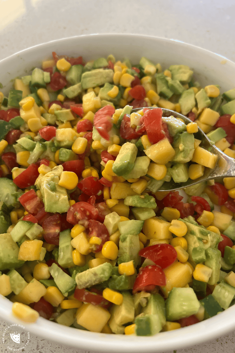 Magic Mango Salad - The Gluten-Free Kids