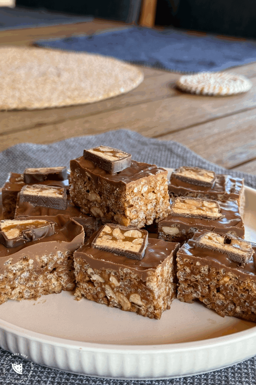 Gluten-Free Snickers Slice (No-Bake)