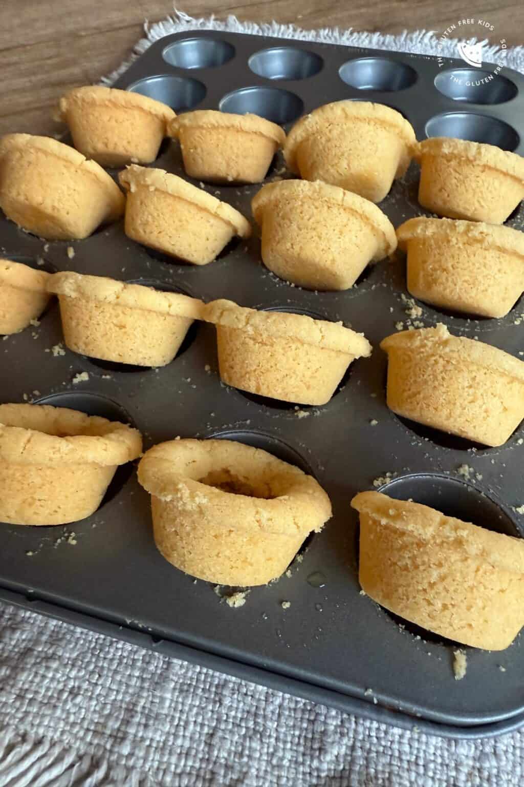 Gluten-Free Tart Shells (2-Ingredient Hack)
